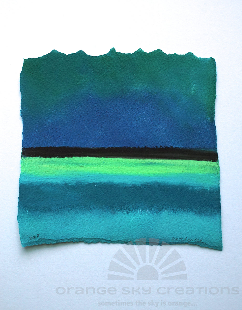 Be Persistent ~ Original Pastel Drawing – Orange Sky Creations